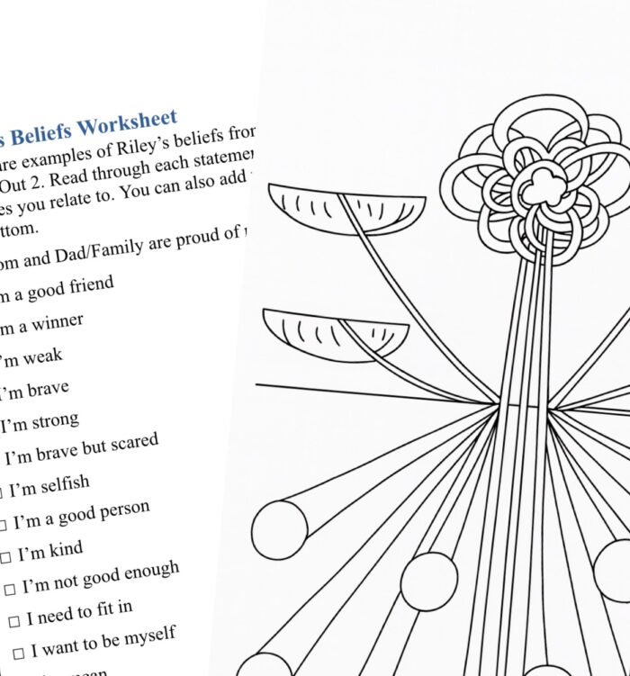 Invisible String Connection Activity – Free Printable – TherapistCreated