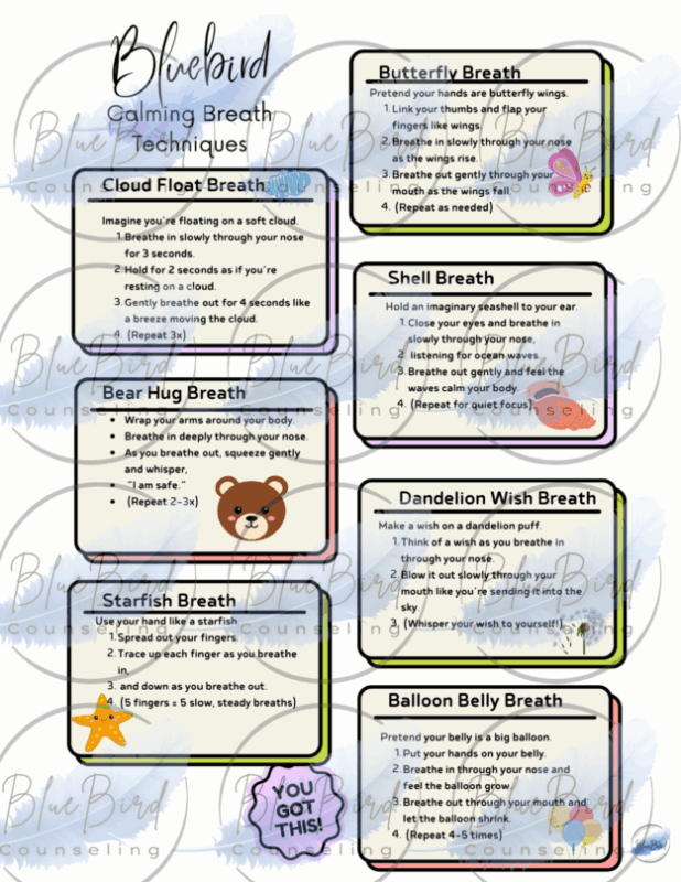 Calming Breath Technique – TherapistCreated